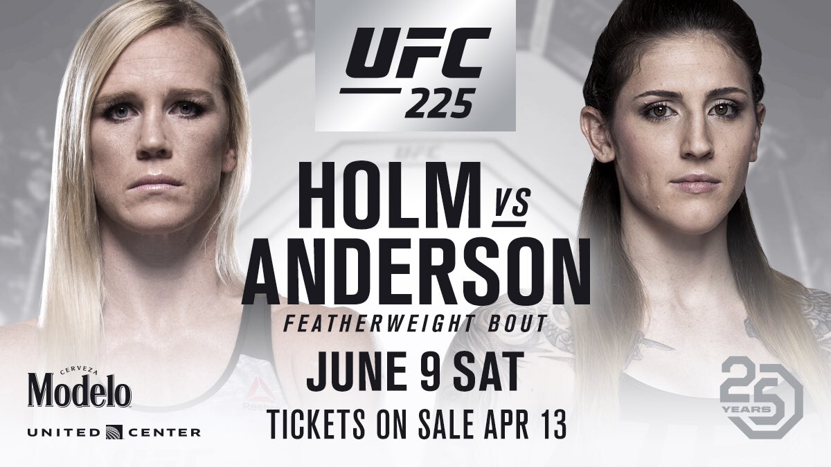 UFC 225 Fight Preview : Holly Holm v Megan Anderson – FightPost: Boxing ...