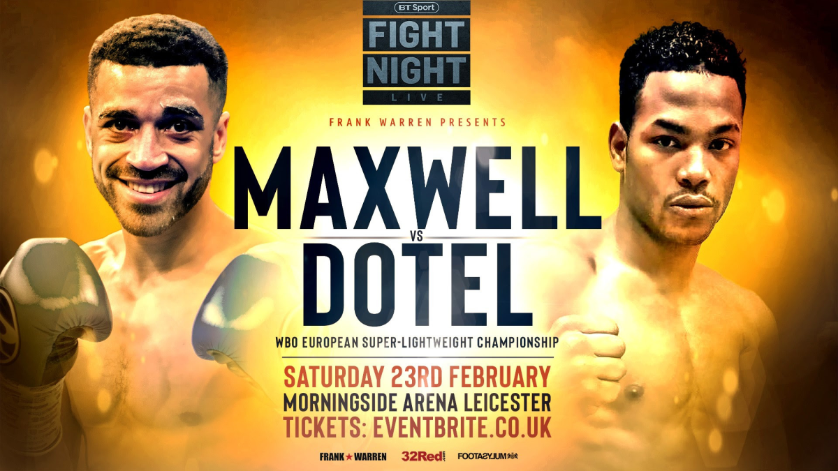 SAM MAXWELL BIDS FOR FIRST BELT – FightPost: Boxing & MMA News