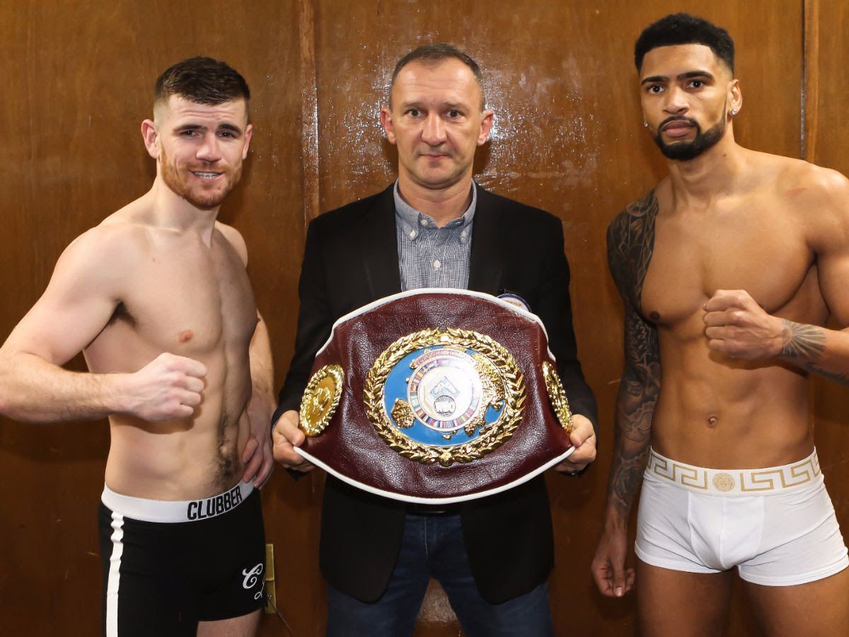 Gallagher Shines on Scales for European Title Tilt – FightPost: Boxing ...