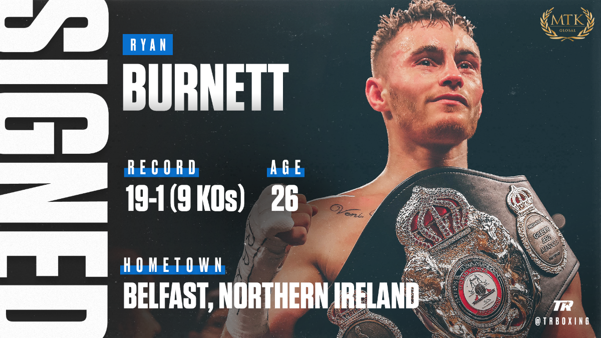 Former Unified Bantamweight World Champion Ryan Burnett Joins Top Rank ...