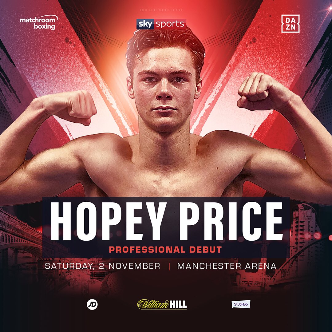 AMATEUR STANDOUT HOPEY PRICE SIGNS WITH MATCHROOM – FightPost: Boxing ...