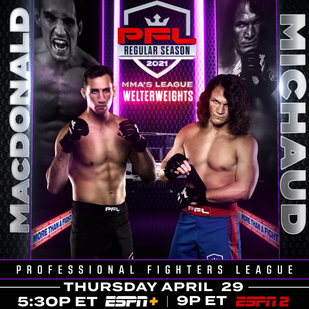 PROFESSIONAL FIGHTERS LEAGUE ANNOUNCES MAIN EVENT AND FULL CARD ...
