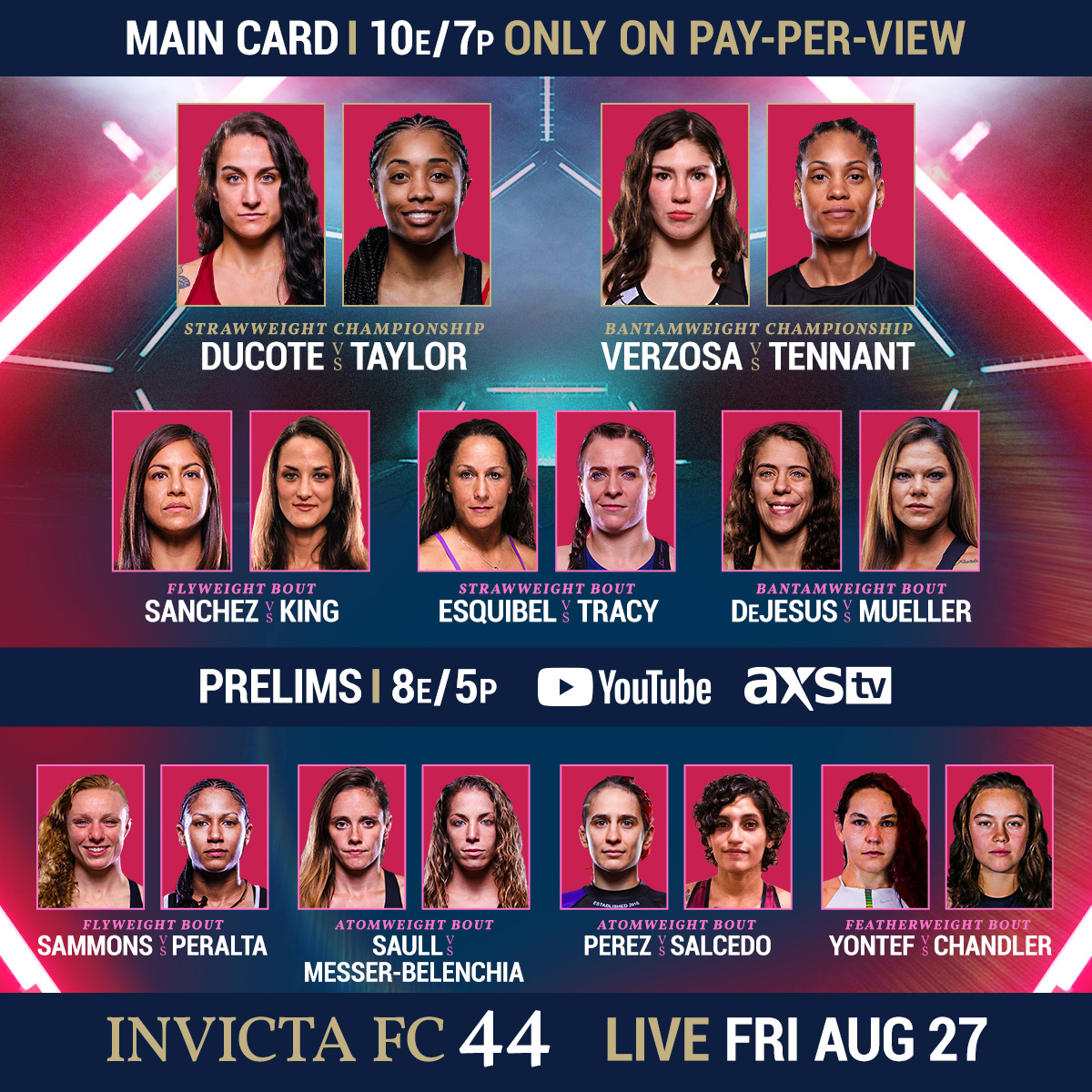 MIESHA TATE UNLOCKS THE INCREDIBLE STORIES BEHIND THE TITLE FIGHTERS OF ...