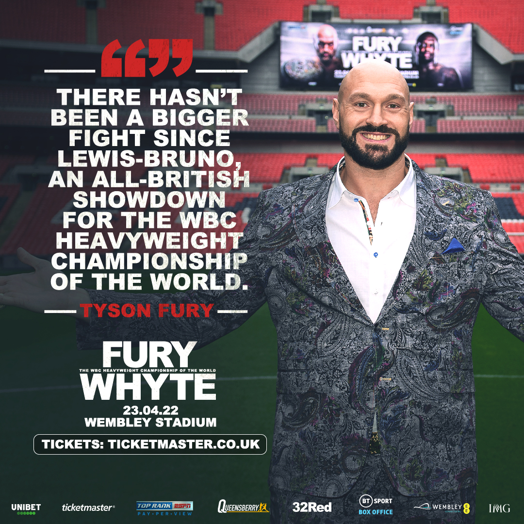 Fury vs Whyte: Tyson Fury Flying Solo, Sells The Show – FightPost ...