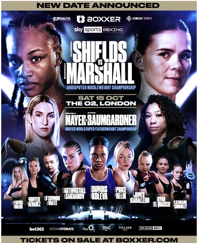 BOXXER: LEGACY – SHIELDS VS MARSHALL AND UNDERCARD CONFIRMED FOR ...