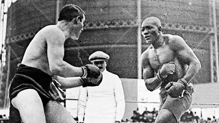 A Boxing Memory: Tommy Burns vs. Jack Johnson – FightPost: Boxing & MMA ...