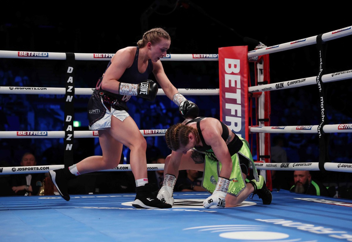Rhiannon Dixon Stops Vicky Wilkinson in 6 Rounds To Win The Vacant ...