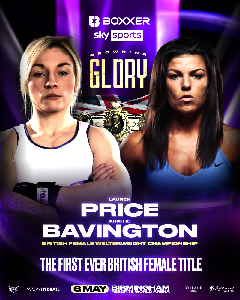 CROWNING GLORY: BOXXER TO STAGE FIRST-EVER BRITISH WOMEN’S CHAMPIONSHIP ...