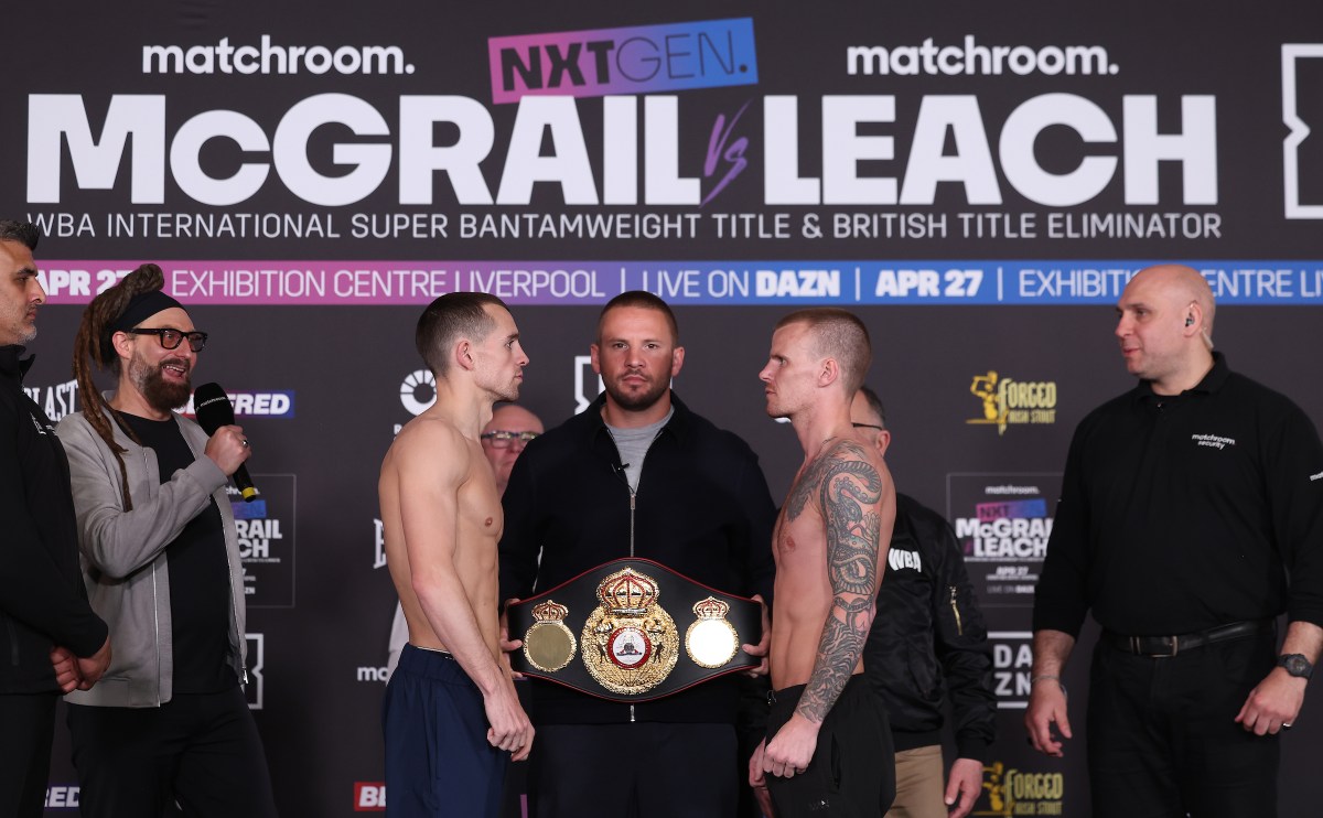 Matchroom Liverpool NXTGEN: Peter McGrail vs. Marc Leach Preview ...