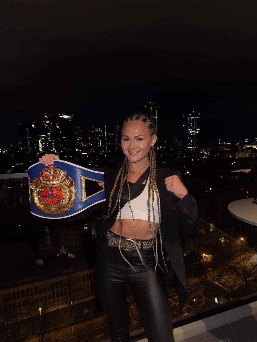 Sarah Liegmann: “If someone had told me I would be a champion in boxing ...