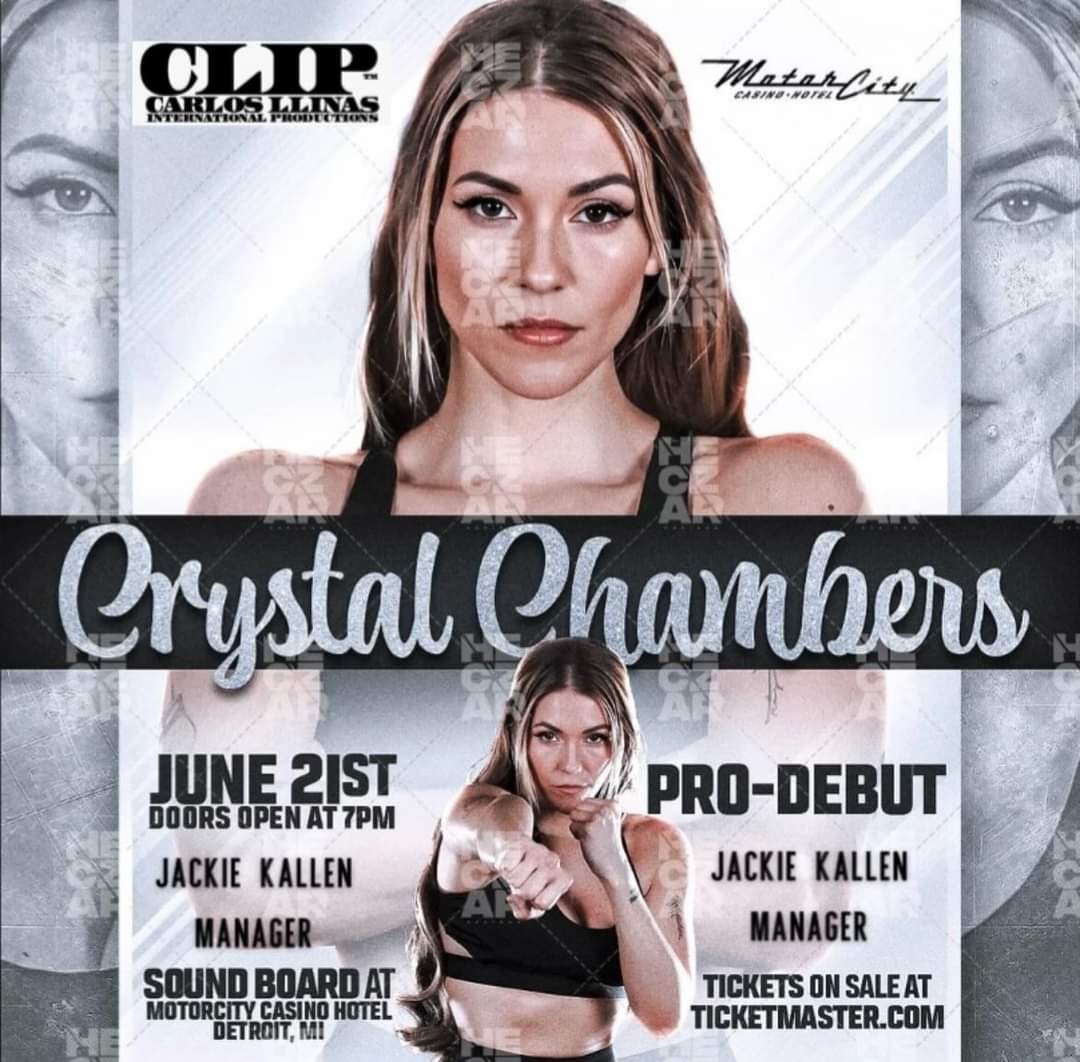 Crystal Chambers: “Boxing is all I have left of my dad. I’ve been ...