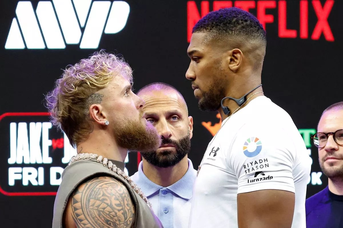 Misfits & Mismatch: Anthony Joshua vs. Jake Paul – FightPost: Boxing ...